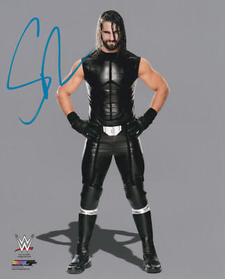 Seth Rollins · WWE · Promo · Photo File · inkl. COA · Autogramm · 20 x ...