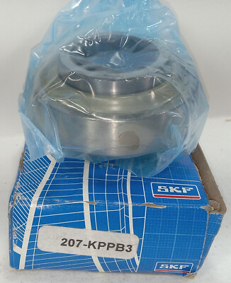 1 NEW SKF 207-KPPB3 WIDE INNER RING ADAPTER BEARING NIB ***MAKE OFFER ...