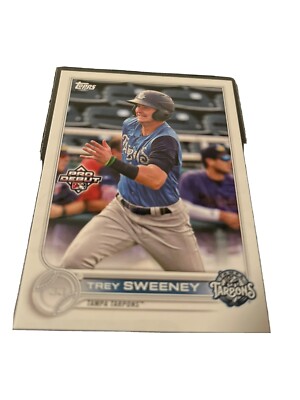 2022 topps pro debut trey sweeney #Rookie Prospect New York Yankees MLB ...