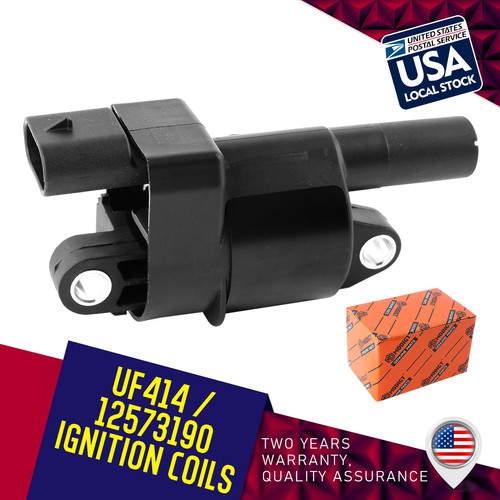 Set of 1 Round Ignition Coils for Cadillac CTS GMC Envoy Chevy ...