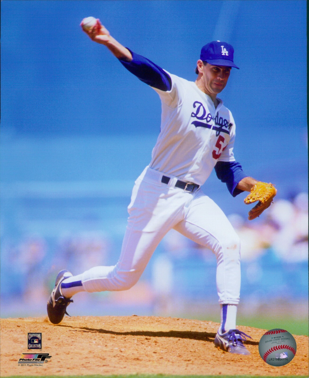 Tim Leary Los Angeles Dodgers MLB Licensed Unsigned 8x10 Glossy Photo B ...