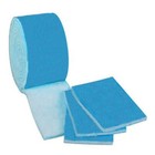 24 Feet of Blue and White Air Filter Media Roll MERV6 Polyester Media ...