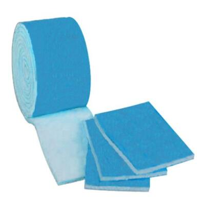 HVAC/Air Filter Media Roll, Blue/White MERV6 Polyester Media | eBay