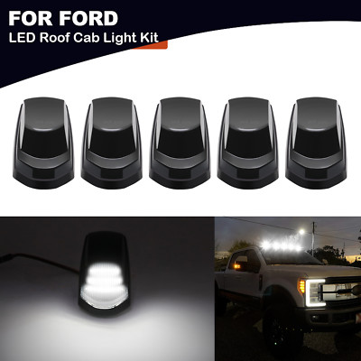 For 17-22 Ford F250 F350 F450 F550 Super Duty LED White Cab Roof ...