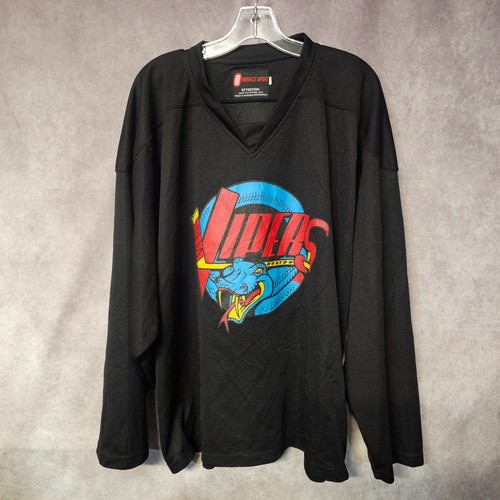 Menace Sports Boston Vipers EHF Eastern Hockey Federation Black Jersey ...