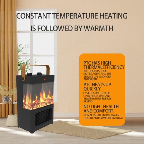 1500W Space Heater Fireplace Electric Fireplace for Indoor Use w/ 3D ...