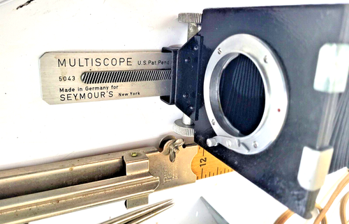 Durst F60 Fesixcon Enlarger, Beslar 75mm lens, Seymour's Multiscope Exacta Mount | eBay