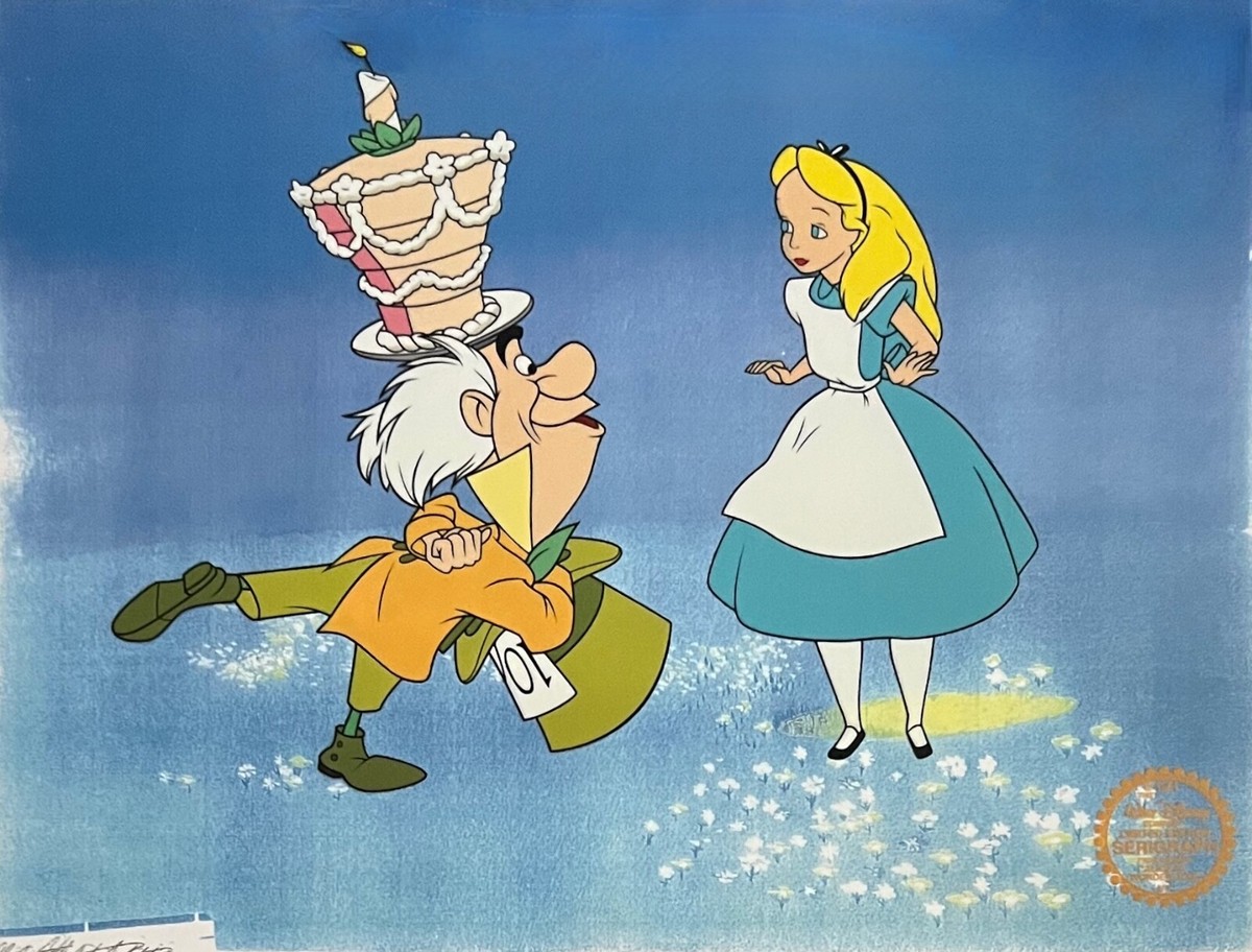 Alice In Wonderland Disney Mad Hatter Drawing