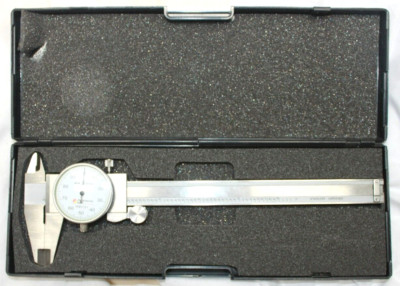Stainless Hardened Steel 6" Readings Dial Caliper Standard Inch | eBay