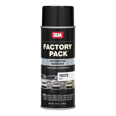 SEM 19373 Factory Pack GM WA8554 White Automotive Basecoat 12 oz | eBay