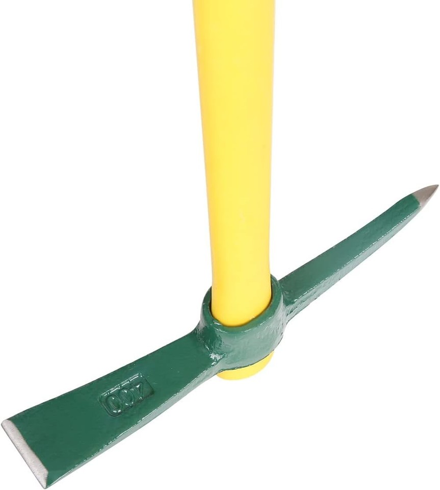 18 Inches Steel Forged Pickaxe, Sturdy Durable Mattock Hoe, Weeding ...