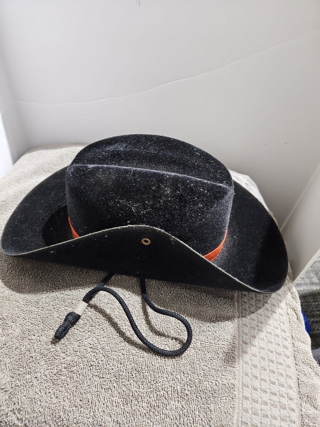 Old Marching Band Hat From 1970 -1980 Cowboy Hat Style - Gem