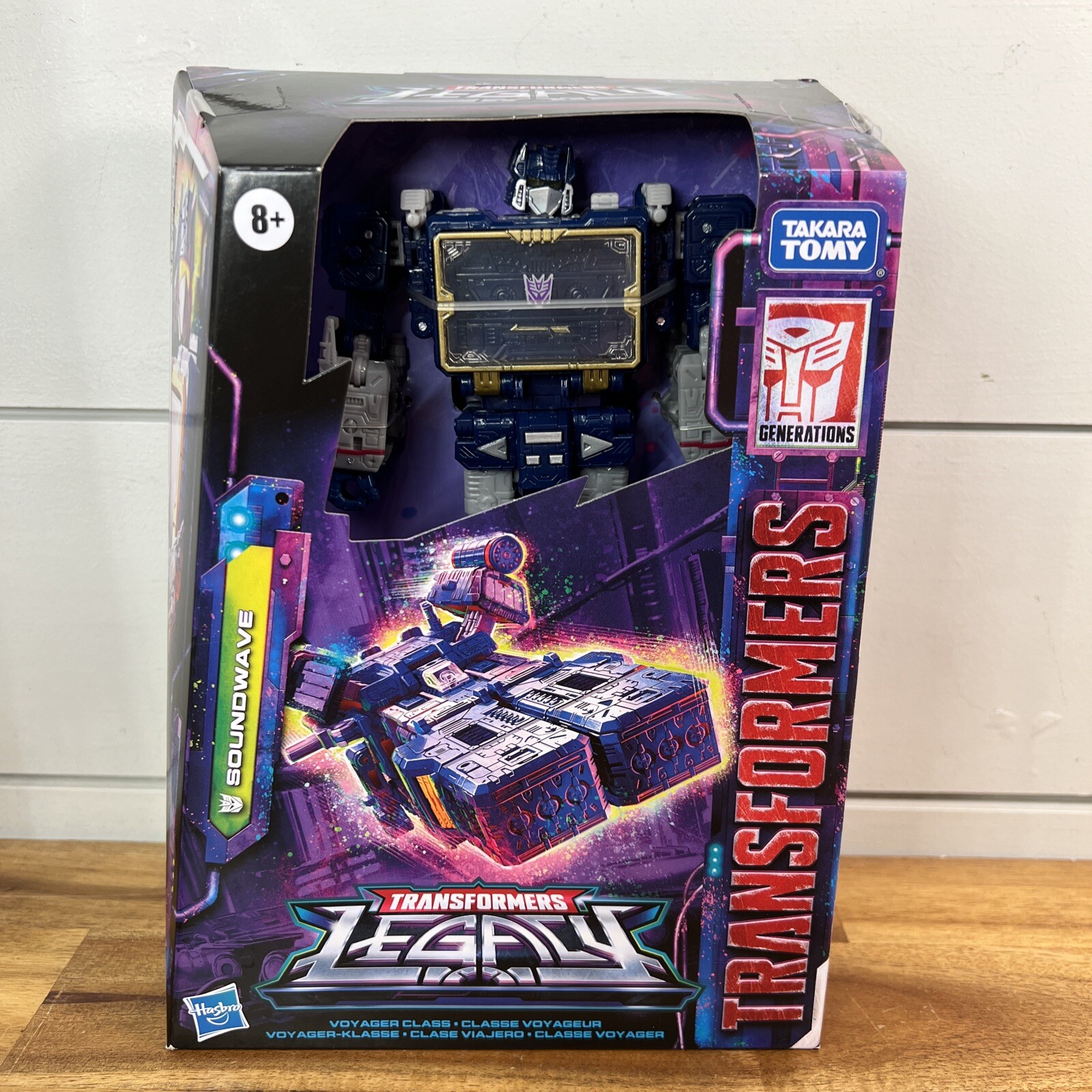 Transformers Legacy Soundwave Generations Voyager Class Figure New ...
