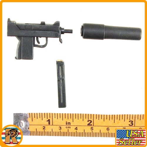 SPEC OPS Weapons 2 - Baby Mac w/ Suppressor #5 -1/6 Scale 21 Century ...