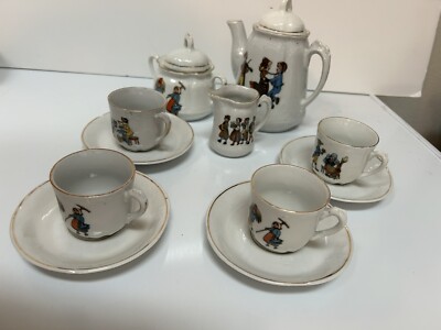 German Thuringia Area porcelain children's 11 piece tea set | eBay