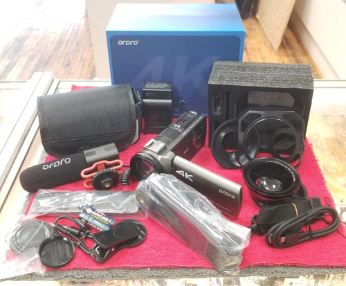 ORDRO 4K IPS Touch Screen 4K Video COMPLETE KIT - HDR-AX65 | eBay