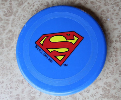 Original Superman Frisbee Vintage DC Comics Disc 23cm | eBay Australia