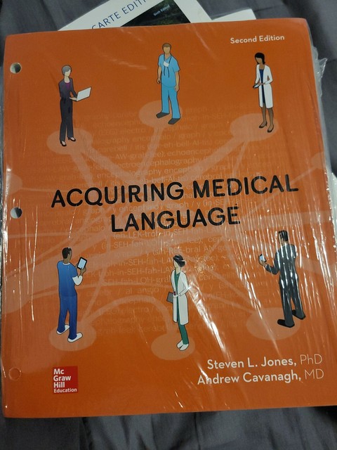 Acquiring Medical Language by Steven L Jones and Andrew Cavanagh MD 2nd ...