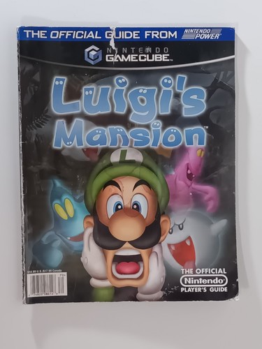 2001 Luigi's Mansion Nintendo GameCube Player's Guide NES | eBay