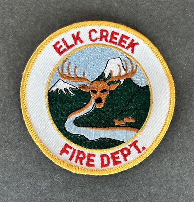 VINTAGE COLORADO CO ELK CREEK FIRE DEPT PATCH CONEJOS COUNTY | eBay