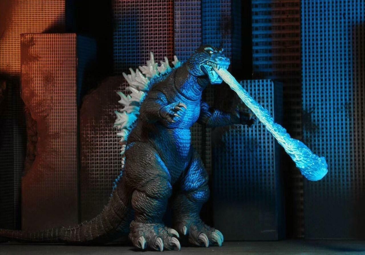 NEW Godzilla 2001 Atomic Blue Blast 12" Action Figure 7" Scale Movie ...
