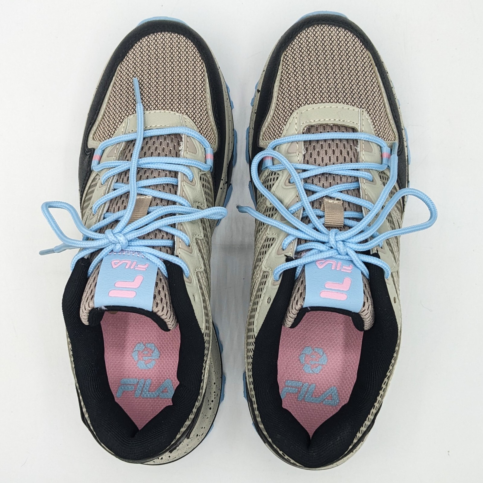 FILA "Quadrix" Women's Sports & Trail Shoes (Aqua-Silver-Coral) NEW ...