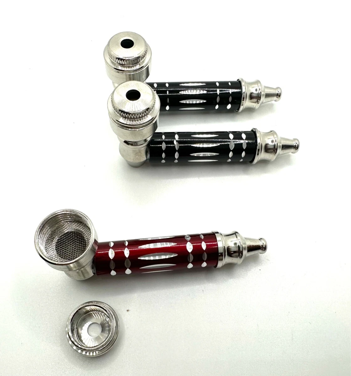 Metal Weed Pipe With Cap