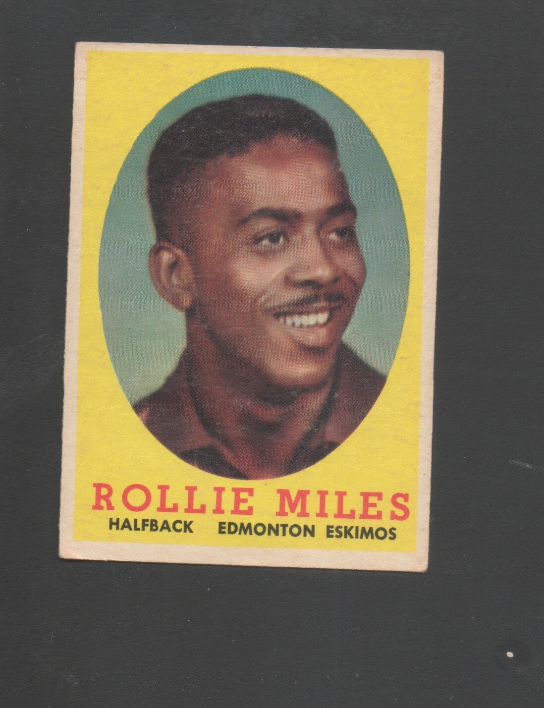 1958 Topps CFL - #57 Rollie Miles (RC) for sale online | eBay