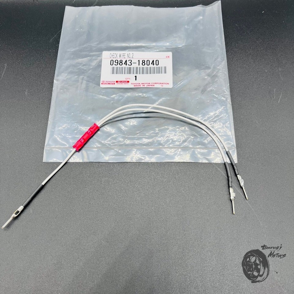 Toyota Genuine Check Wire No. 2 09843-18040 OEM JAPAN New | eBay
