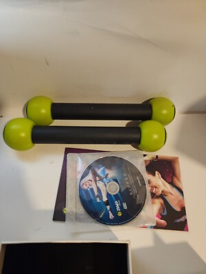 Zumba Exhilarate Body Shaping System 2x Toning Sticks Fitness Programme ...