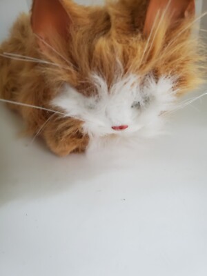 An Original FurReal Friends Orange Tabby Cat Animated Plush Pet Vintage ...