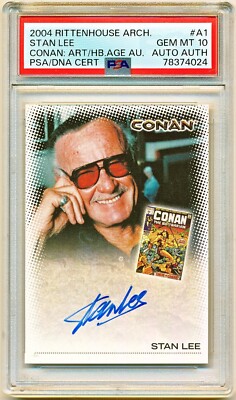 2004 Conan Art of the Hyborian Age Stan Lee Case Topper Autograph #A1 ...
