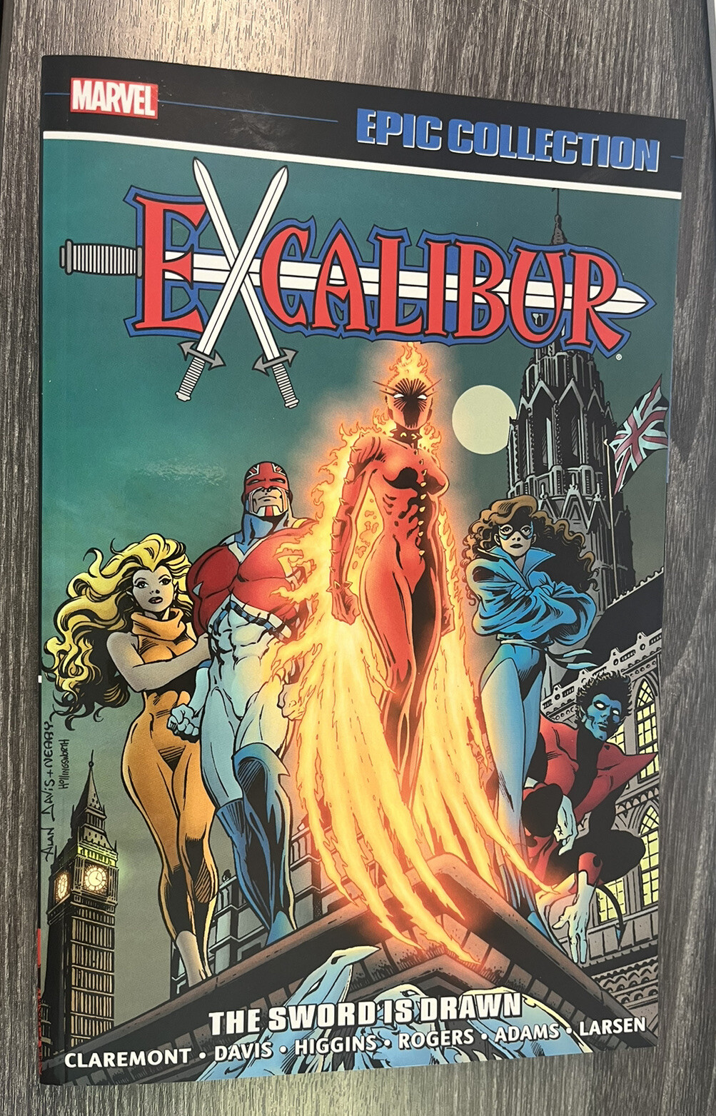Marvel Excalibur Epic Collection Vol. 1 The Sword is Drawn TPB Graphic ...