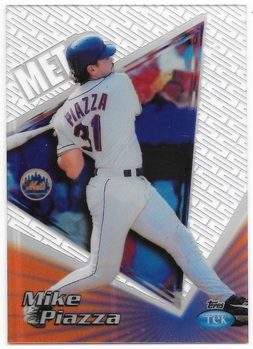 1999 Topps Tek Mike Piazza Pattern 7 #15A | eBay