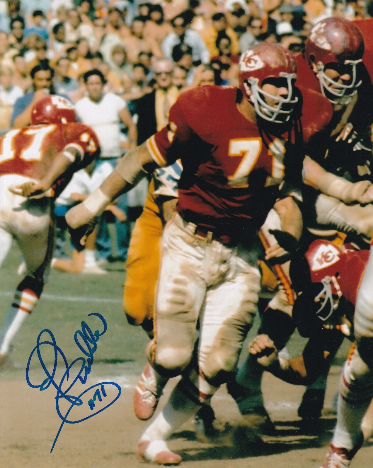 Ed Budde KC Chiefs 1969 Super Bowl IV Champ SIGNED 8x10 PHOTO ...