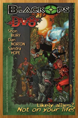 1997 Wildstorm Comics DV8 vs. Black Ops Print Ad/Poster Official Promo ...