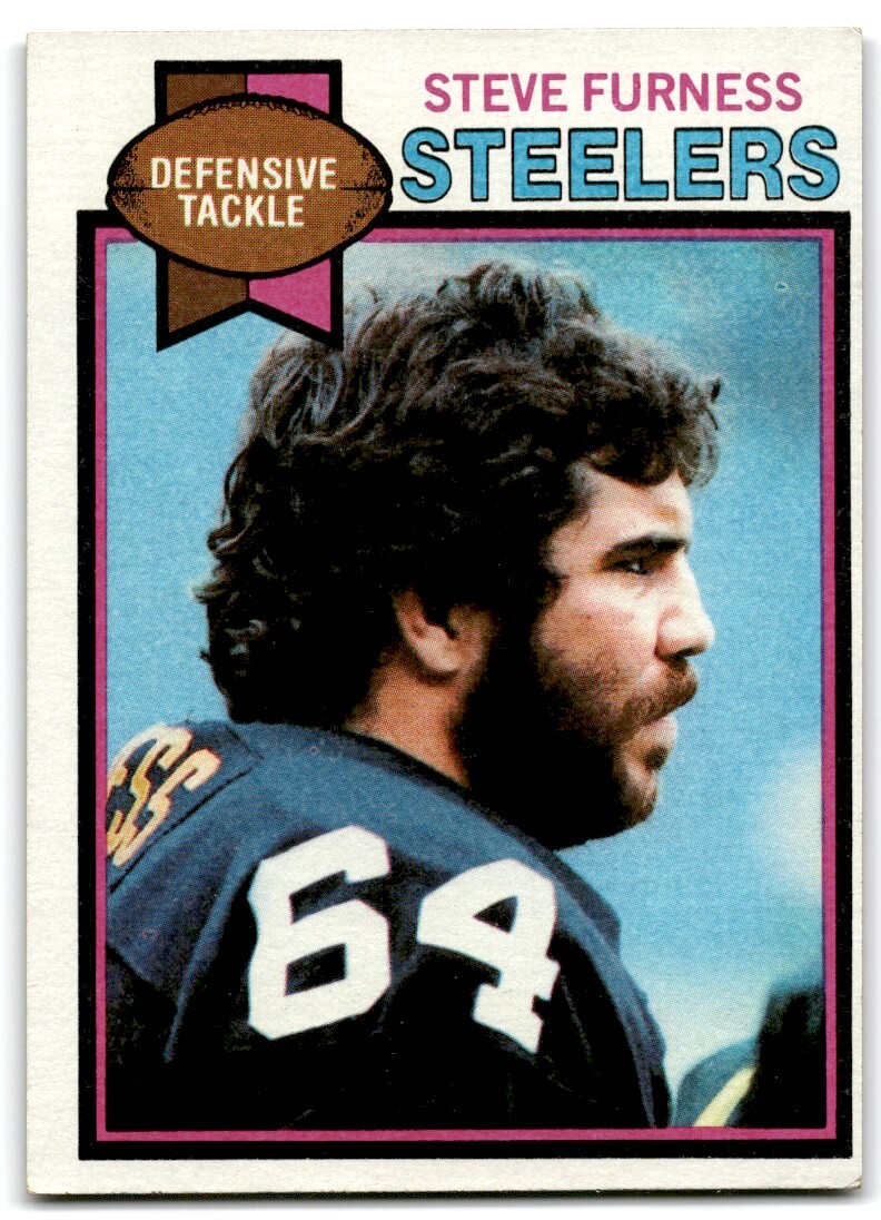 1979 Topps Steve Furness Pittsburgh Steelers #371 | eBay