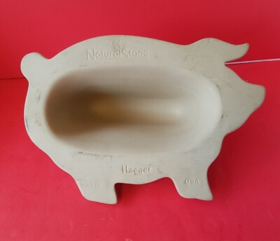 Natural Stone Bacon Cooker Pig | eBay