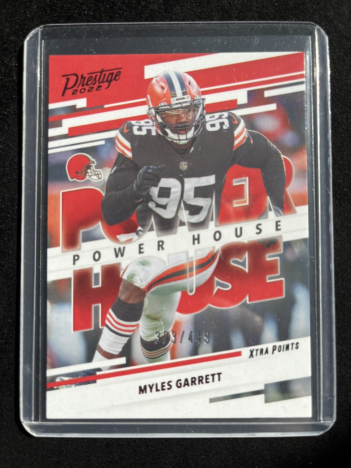 Myles Garrett Power House Red Numbered 323/449 | eBay