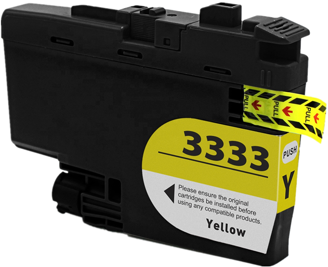 10x Ink Cartridges LC-3333 LC3333 BCMY for Brother DCP-J1100DW MFC ...