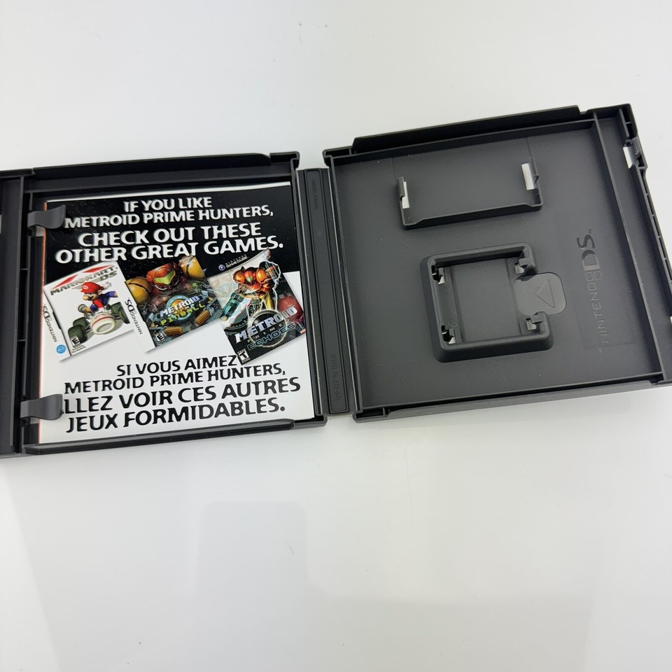 Metroid Prime Hunters Nintendo DS Case & Inserts Only - No Game ...