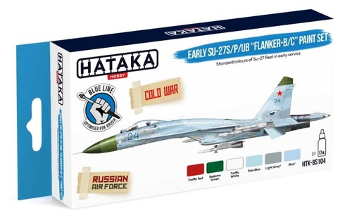HATAKA BS104 - Early Su-27S/P/UB Flanker-B/C paint set | eBay