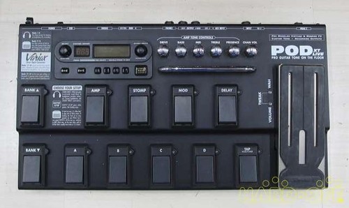 Line 6 Pod XT Live Guitar Multi Effects Pedal Board Used Japan | eBay