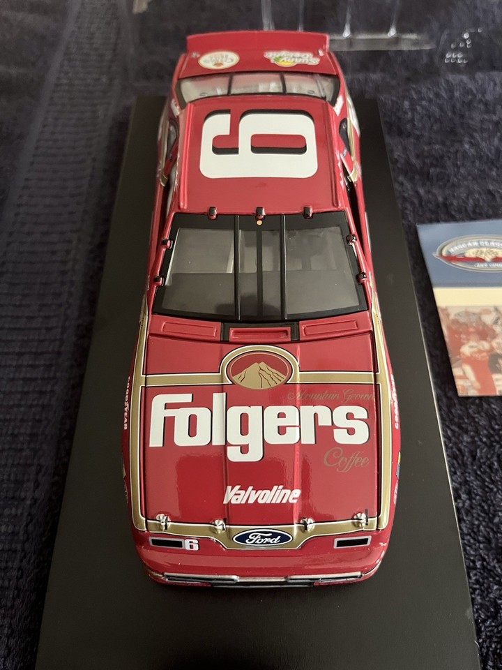 1990 1:24 NASCAR Classics Mark Martin Folger’s North Wilkesboro Win ...