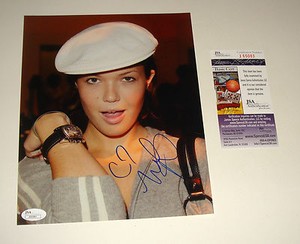 Singer Actress Mandy Moore Signed Color 8x10 Photo JSA CERTIFIED ...