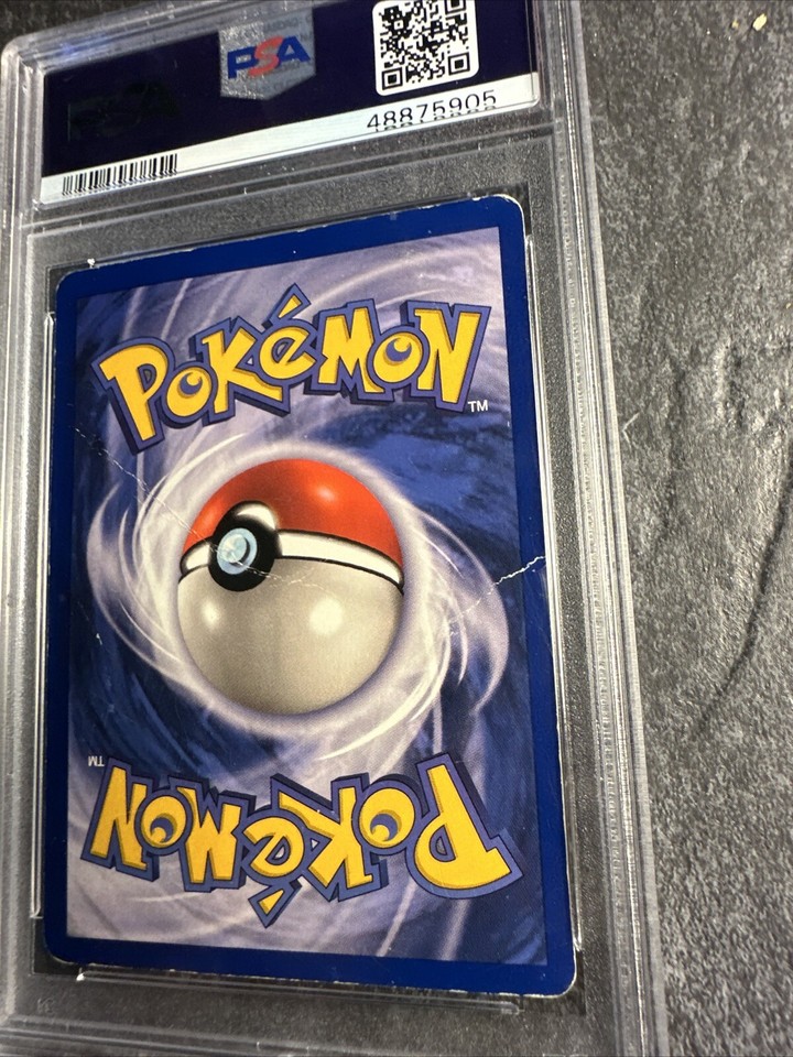 1999 Pokémon Game Dragonite Movie Promo. Black Star Promo #5 First ...