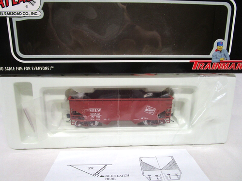 Atlas HO Scale MILW Milwaukee Road 2 Bay Offset Side Hopper Car #96512 ...