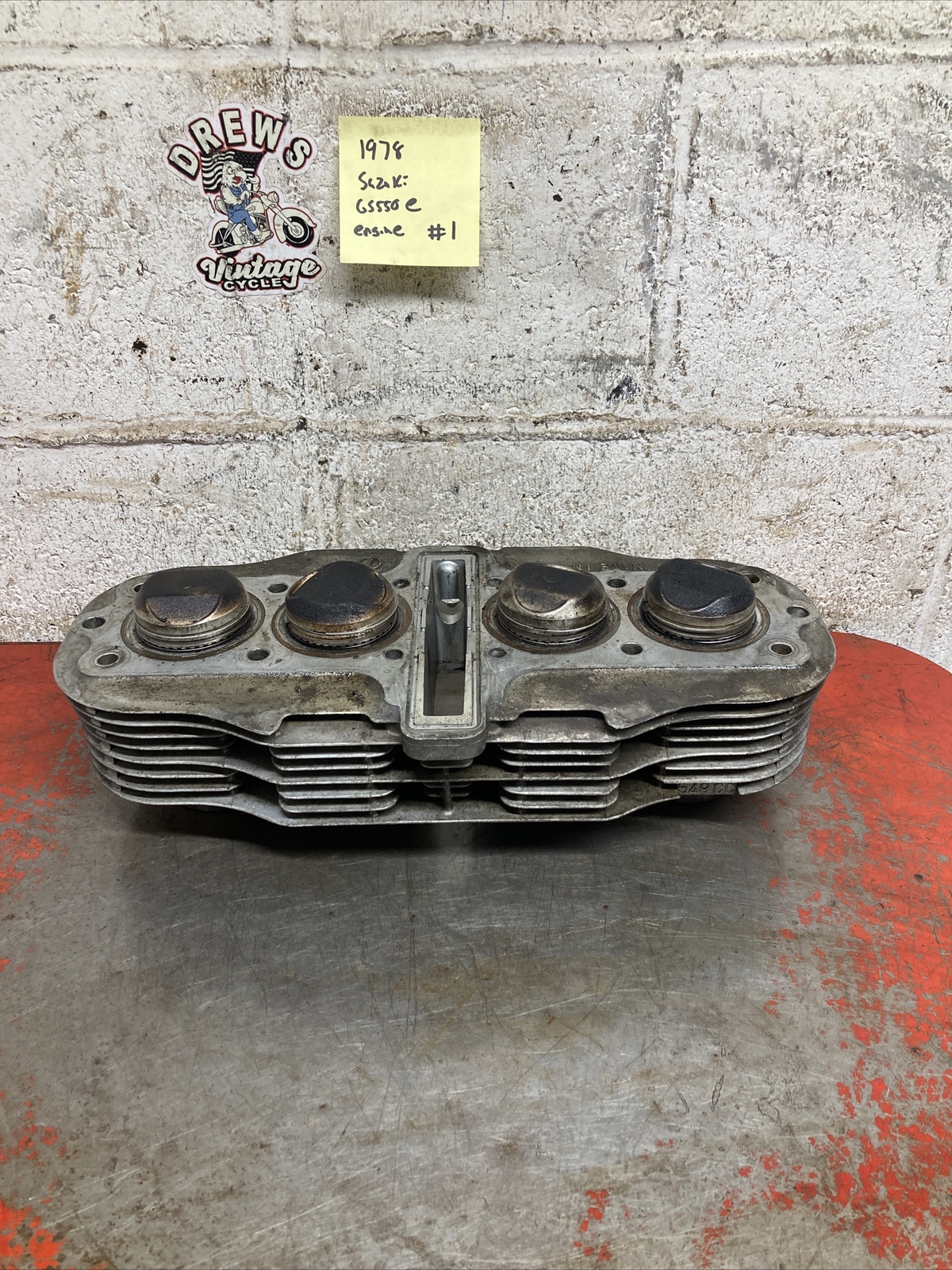 1978 Suzuki Gs550e Gs 550 Engine Cylinder Jugs With Pistons | eBay