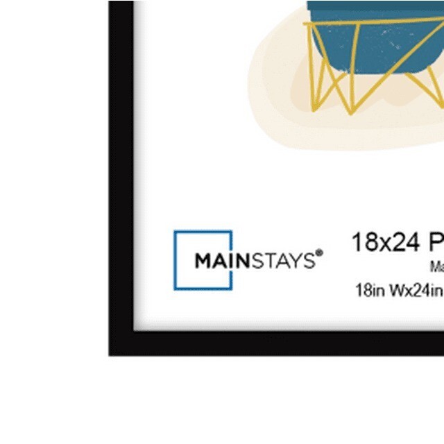 Mainstays Basic Poster Frame, Black Free shipping (Choose Your Size) | eBay