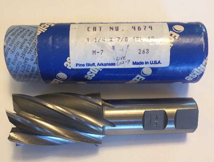 End Mill Eclipse 4674 1-1/4”x7/8”x2”x4-1/4”oal. 6 Flute SE,(G-4-8)(64E ...